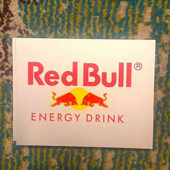 Wall Decor | Red Bull Plastic Sign Small Sized Official Energy Drink ...